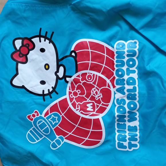Hello Kitty bomber jacket | Jackets & Coats | Hello Kitty Baby Blue ...